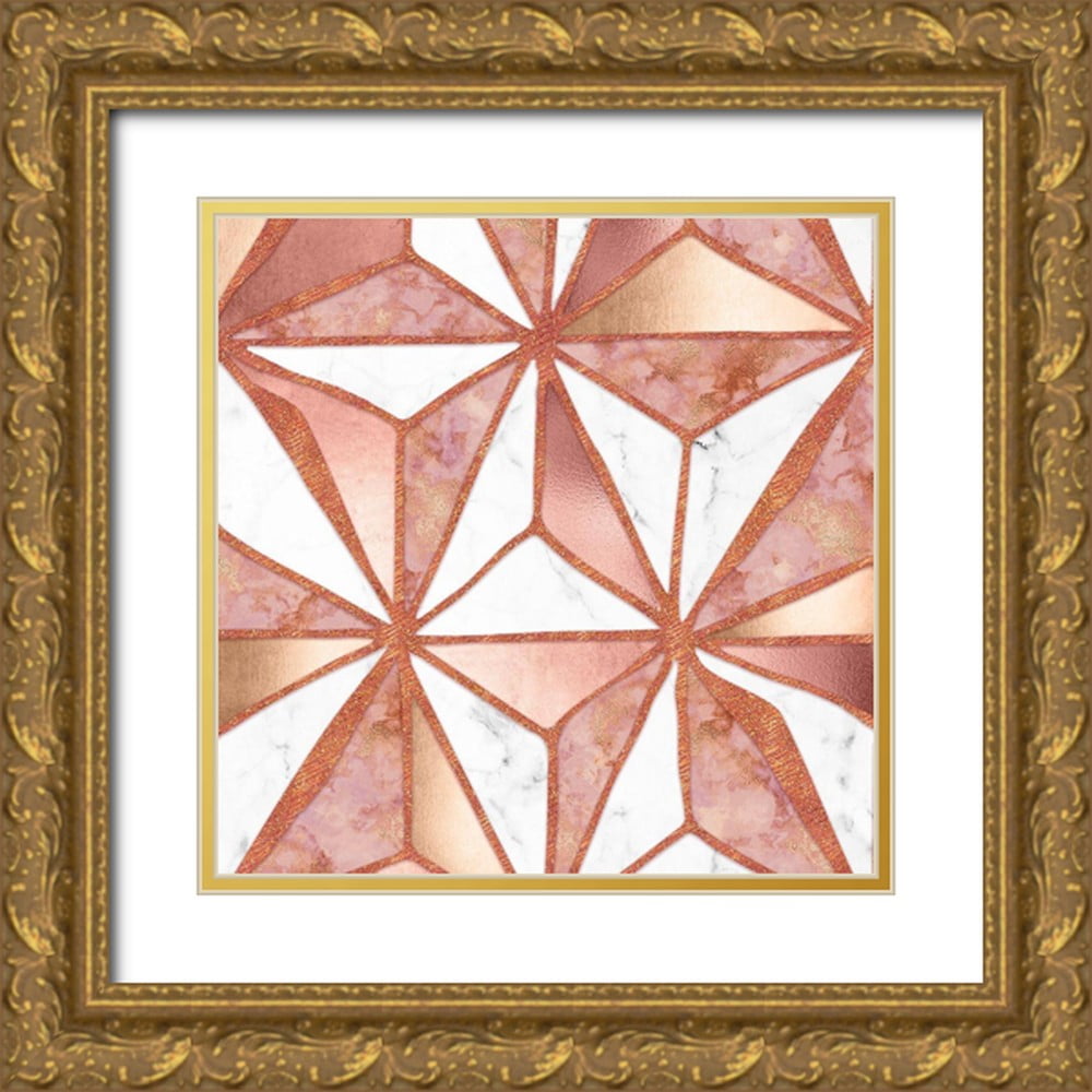 Lavoie, Tina 26x26 Gold Ornate Wood Framed with Double Matting Museum ...