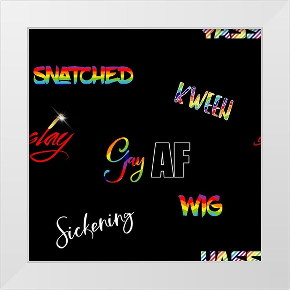 Lavoie, Tina 26x26 White Modern Wood Framed Museum Art Print Titled ...