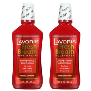 Lavoris Original Cinnamon Mouthwash, 33.8 Oz. - Walmart.com