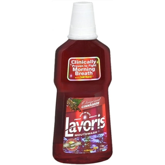 Lavoris Original Cinnamon Mouthwash, 33.8 Oz. - Walmart.com