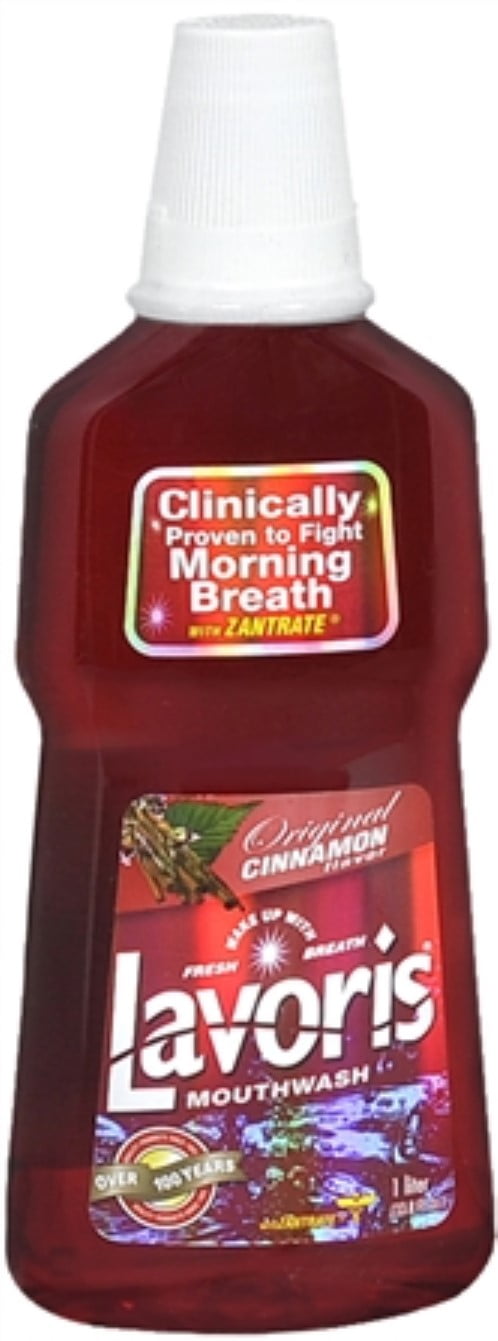 Lavoris Original Cinnamon Mouthwash, 33.8 Oz. - Walmart.com