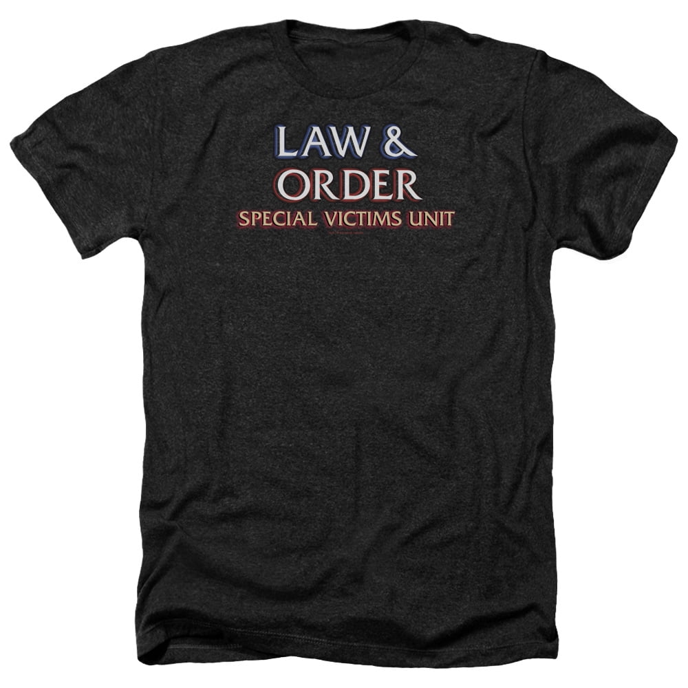 Law & Order Svu- Logo Apparel T-Shirt - Black - Walmart.com