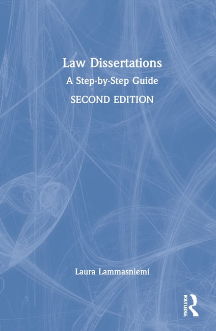 Law Dissertations: A Step-By-Step Guide, (Hardcover) - Walmart.com