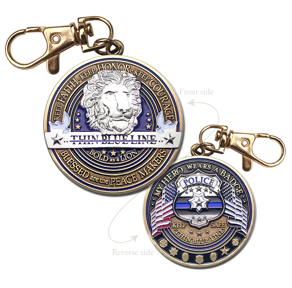 Law Enforcement Appreciation Key Chain - Walmart.com