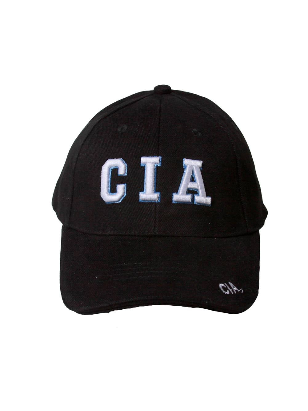 Law Enforcement - CIA Hat - Black - Walmart.com