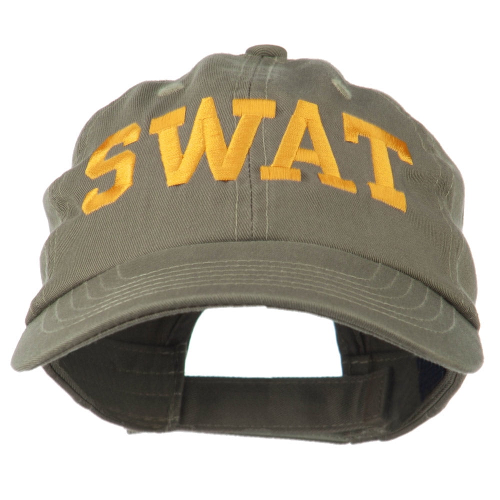 Law Enforcement SWAT Embroidered Pet Spun Cap - Olive OSFM - Walmart.com