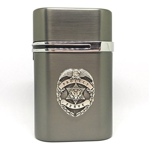 Law Enforcement Vector Thundra Desktop Lighter Triple Torch Cigar ...