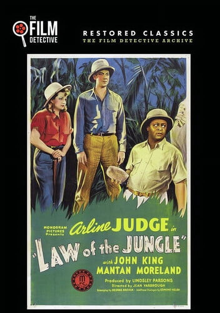 Law Of The Jungle (DVD), Film Detective, Action & Adventure - Walmart.com