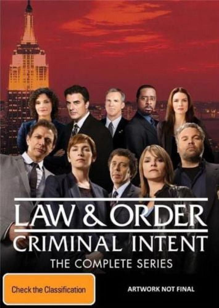 Law & Order: Criminal Intent (Complete Series) - 52-DVD Box Set ( Law ...