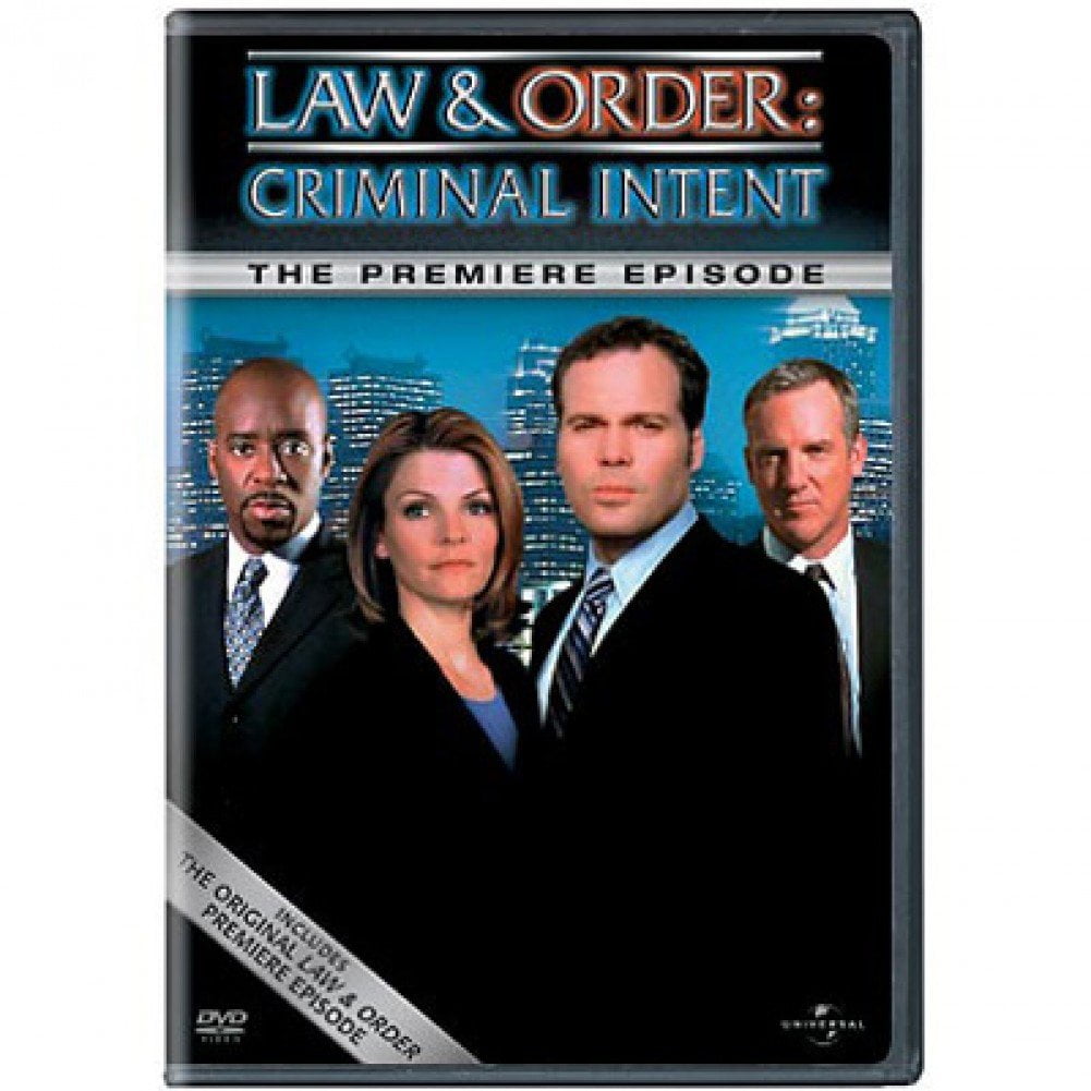 Law & Order - Criminal Intent - The Premiere Episode (DVD) NEW ...