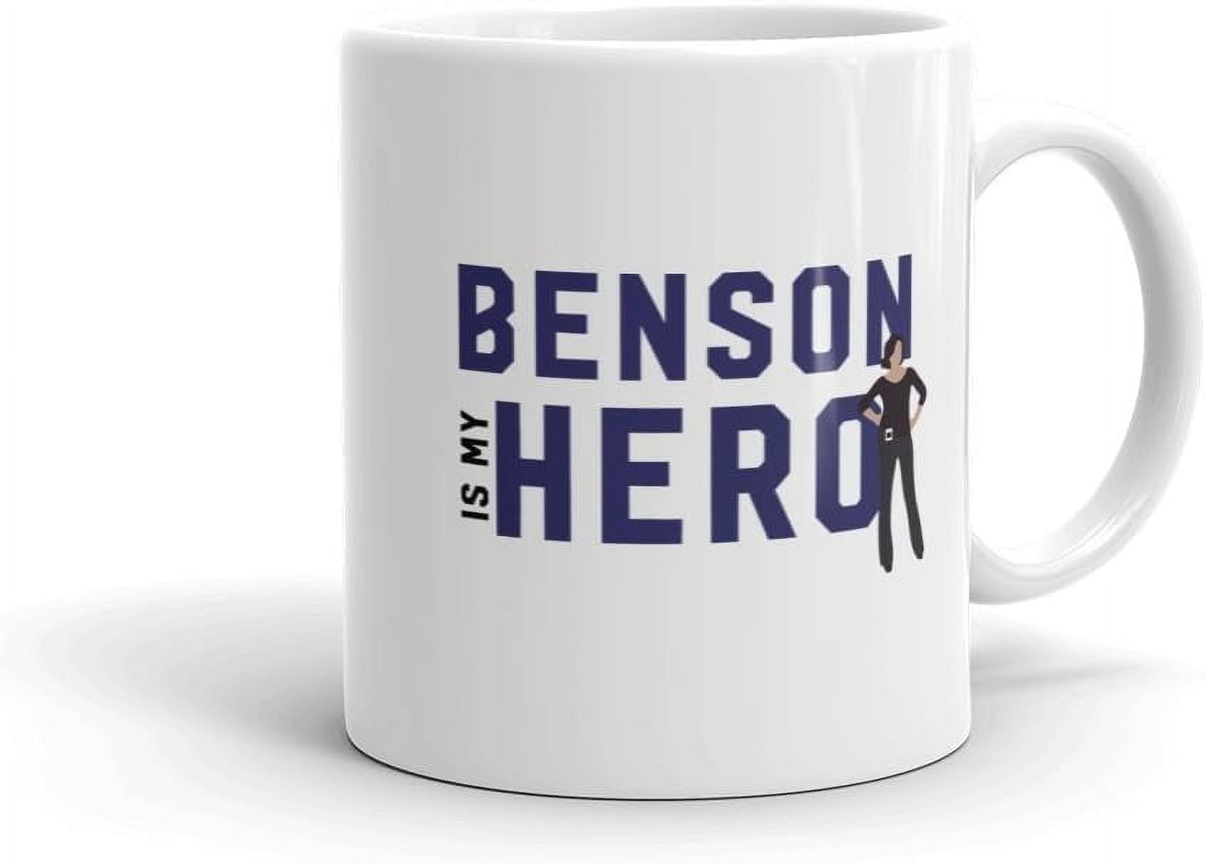 Law & Order SVU Benson is My Hero 11oz Mug - Official Coffee Mug ...