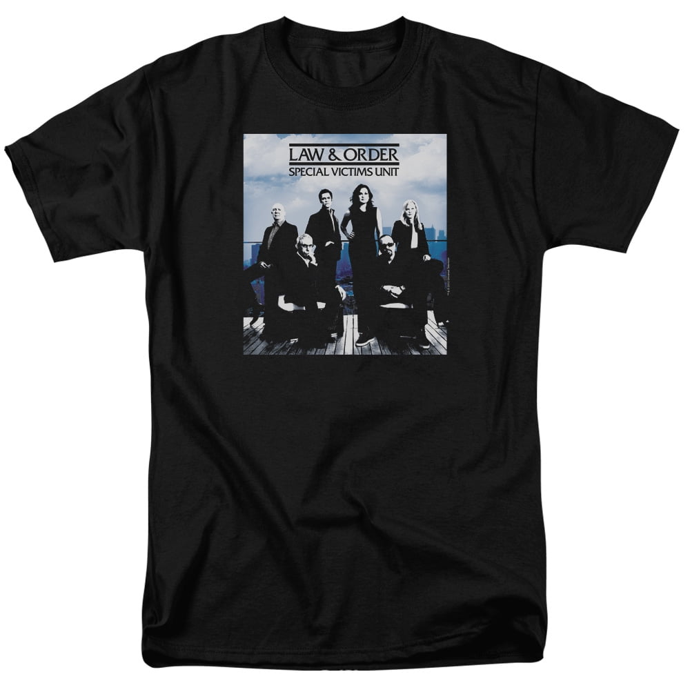 Law Order SVU Crime Legal Drama TV Series NBC Crew 13 Adult T-Shirt Tee ...