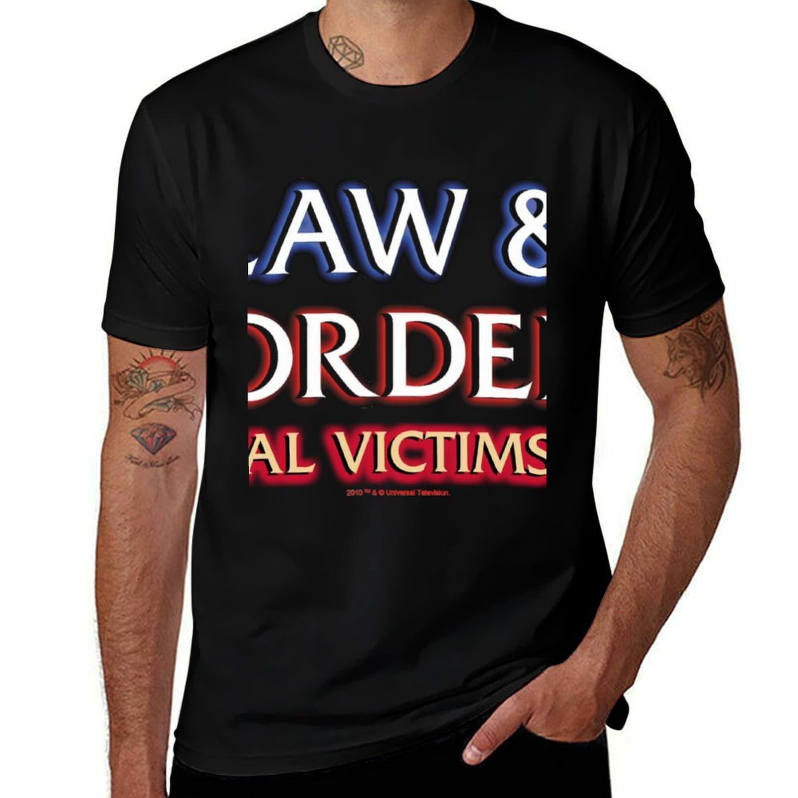 Law & Order SVU Logo T-Shirt Black XXL - Walmart.com