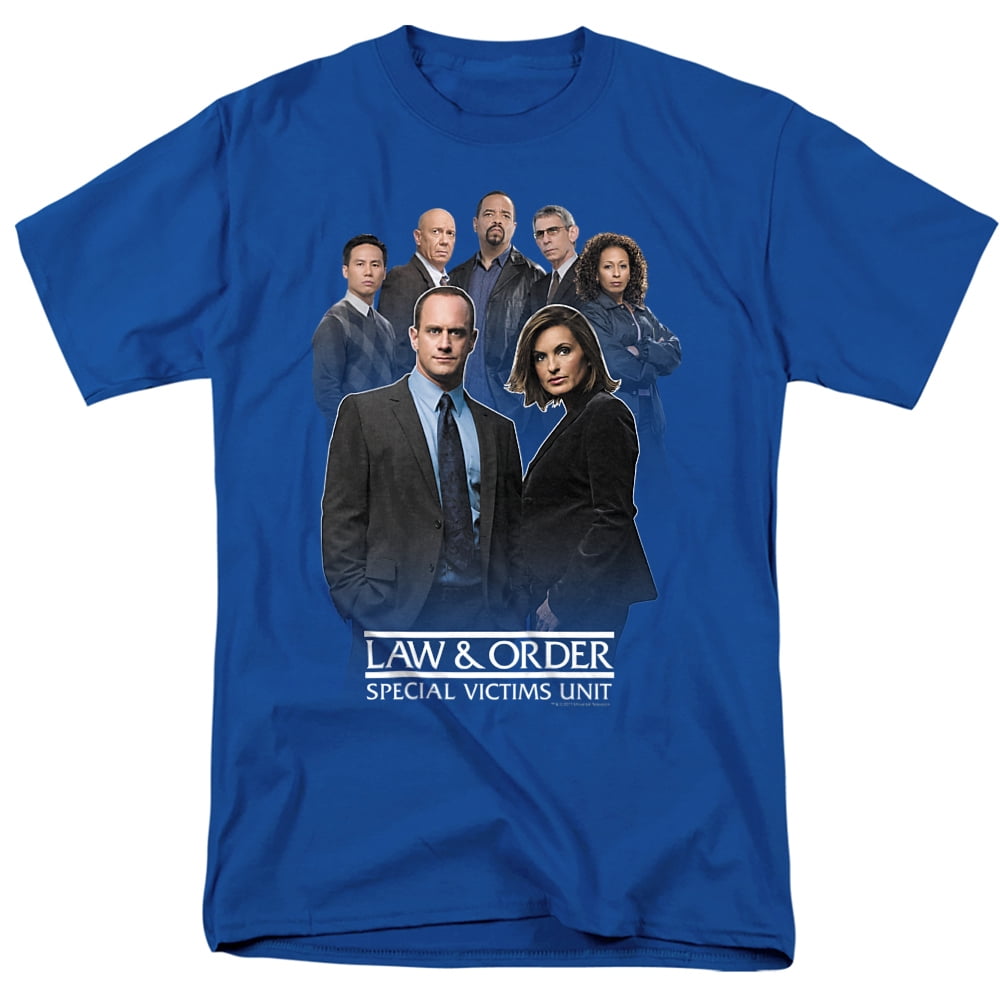Law & Order: SVU Team Unisex Adult T-Shirt, Royal, Small - Walmart.com