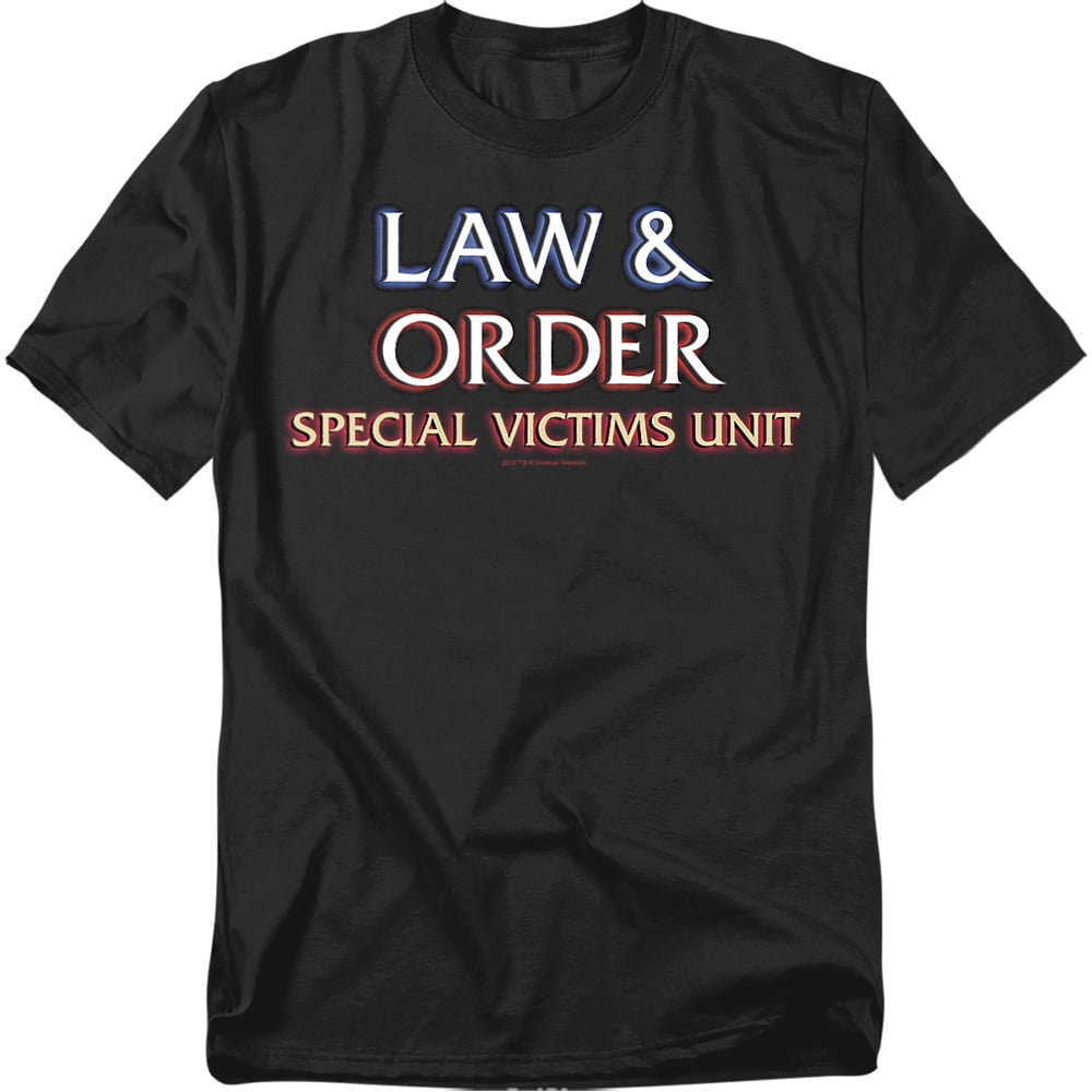 Law And Order Svu T-Shirt Logo Unisex Graphic Tee For Men & Women ...