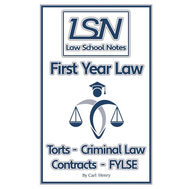 Law School Notes: First Year Law: Law School Notes : First Year Law ...