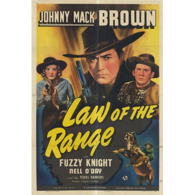 Law of the Range Movie Poster - 27 x 40 in. - Walmart.com