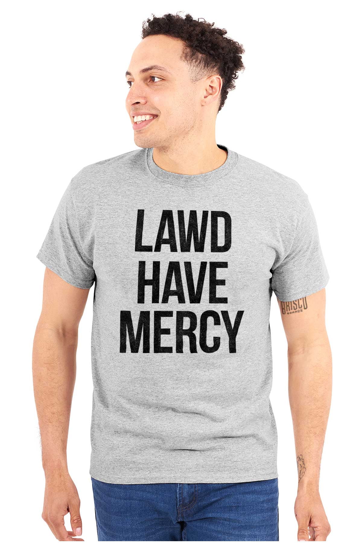Lawd Have Mercy Funny South Country Plus Size Crewneck Graphic Tee ...