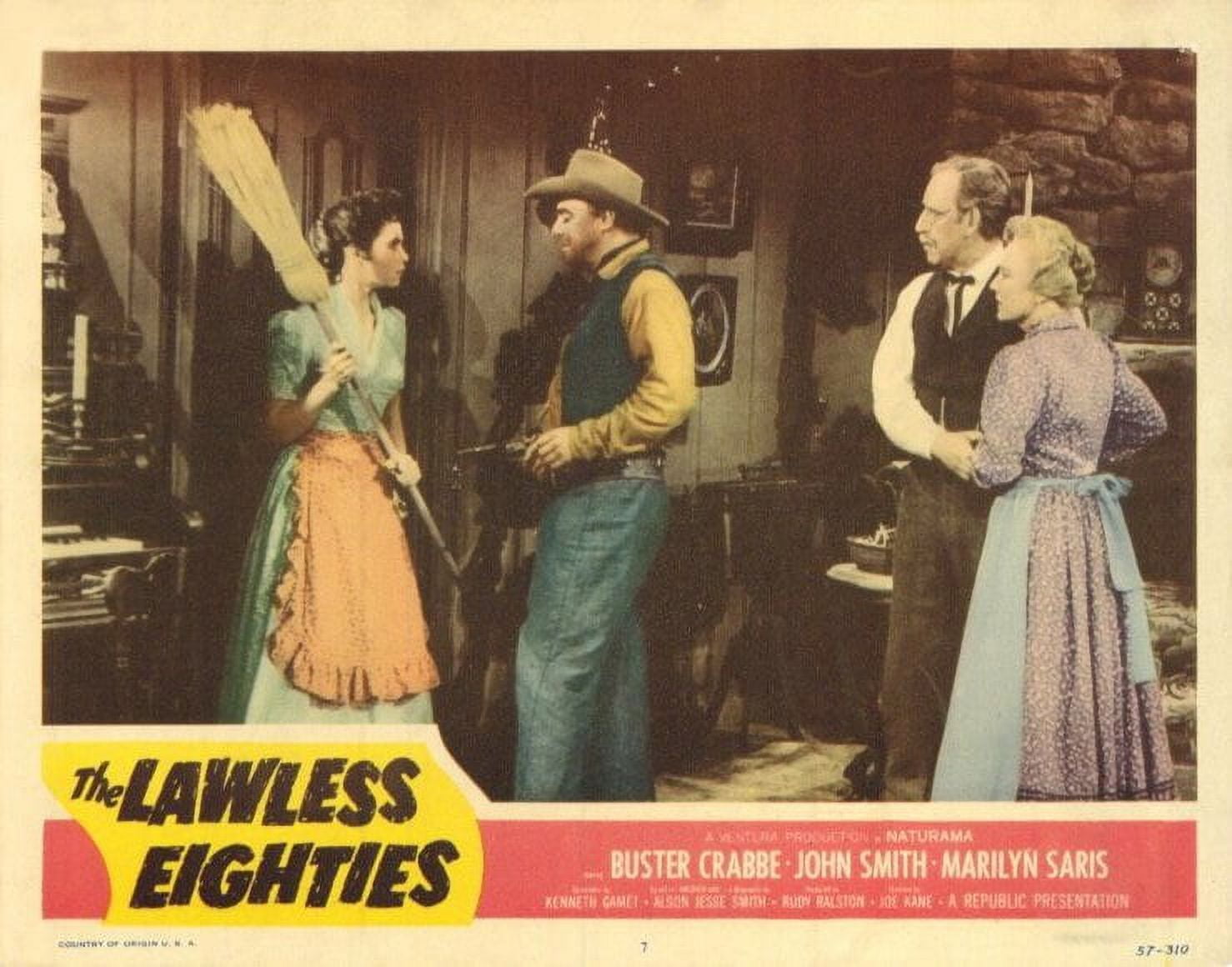 Lawless Eighties - movie POSTER (Style A) (11" x 14") (1957) - Walmart.com