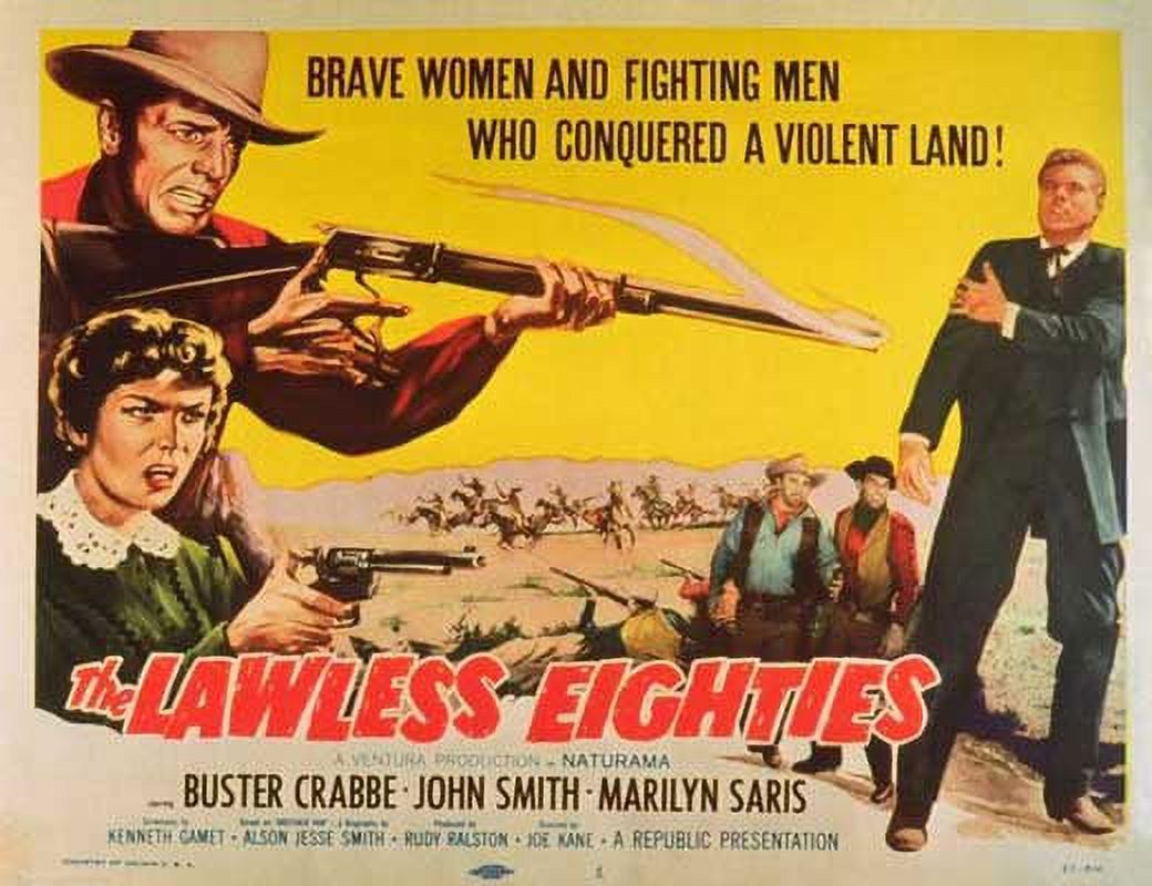 Lawless Eighties - movie POSTER (Style B) (11" x 14") (1957) - Walmart.com