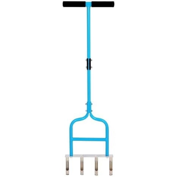 Lawn Aerator with 4 Stainless Steel core Plug, 39inch Hollow Tine ...