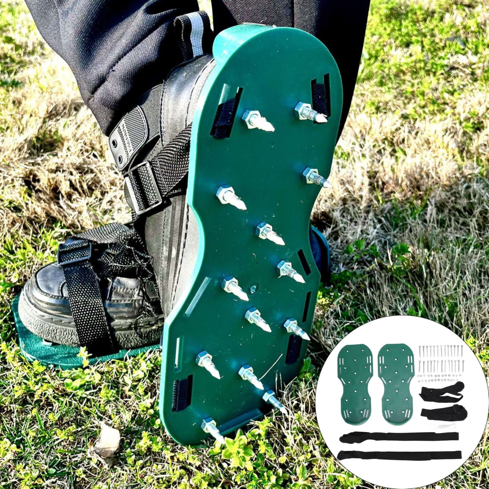 Lawn Aerator Shoes Grass Aeration Shoes for Grass with Free ...
