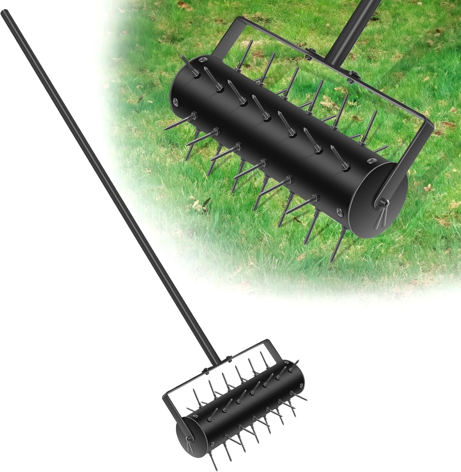 Lawn Aerator Tool Manual Lawn Aerators Rolling Lawn Aerator Manual ...