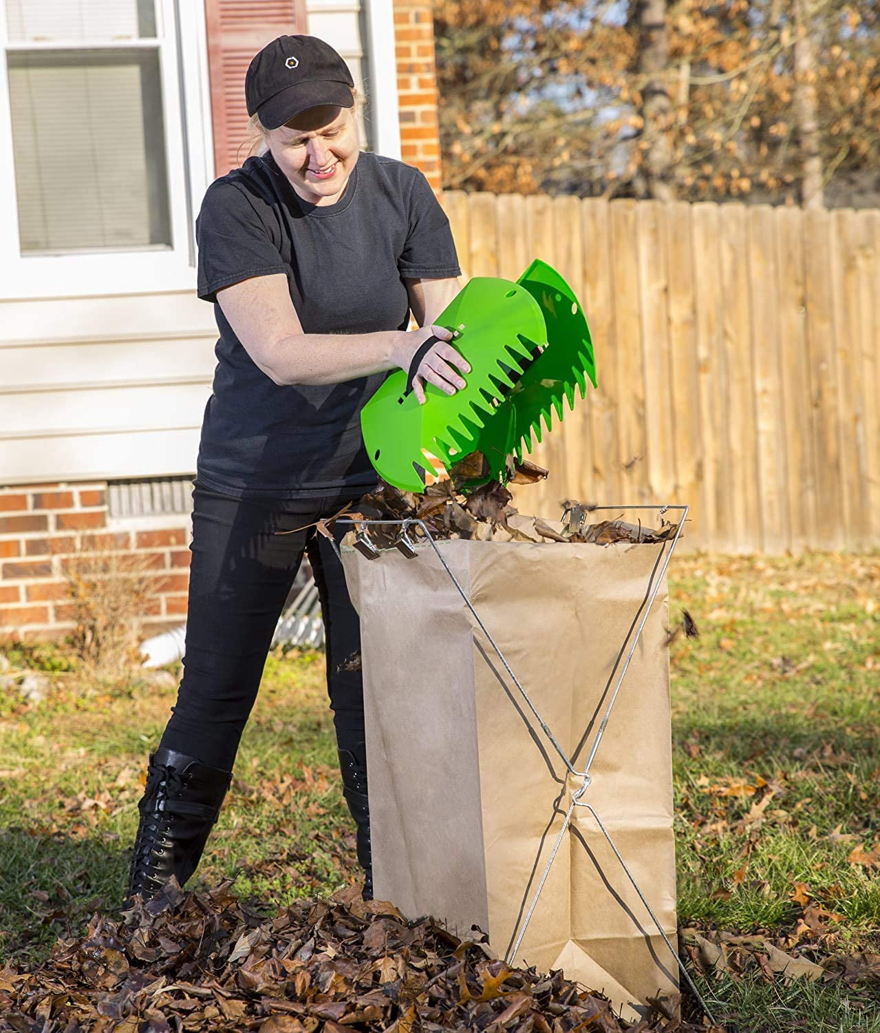 Lawn Claws - Easy And Durable Plastic Garden Hand Rake And Yard Leaf ...