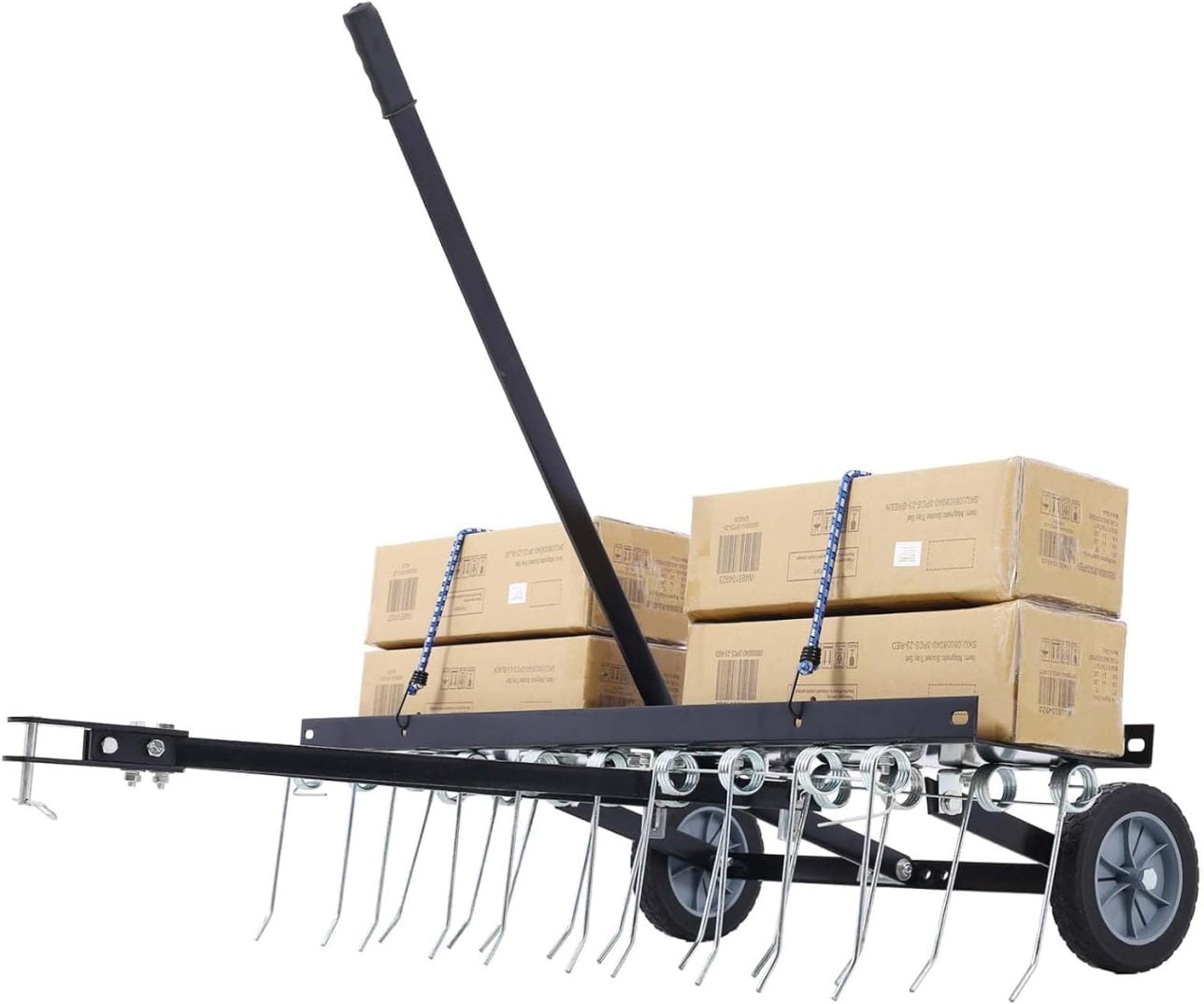 Lawn Dethatcher Tow Behind Dethatcher, 40" Landscape Rake, Lawn Tractor ...