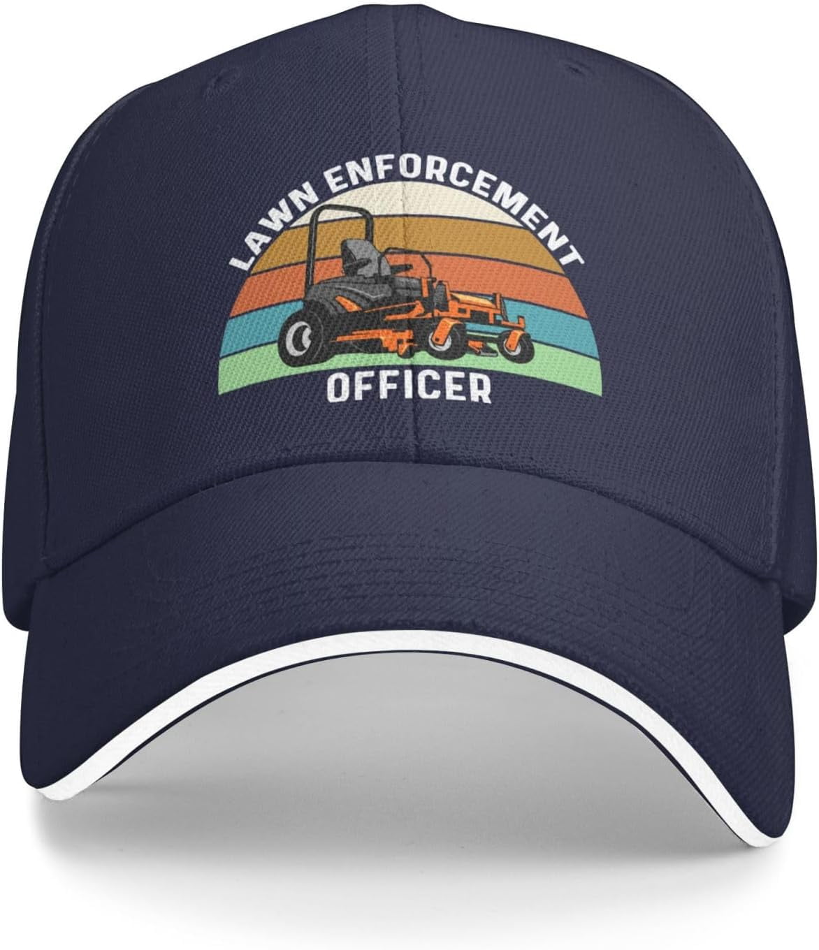 Lawn Enforcement Officer Hat for Men Dad Hat with Design Caps - Walmart.com