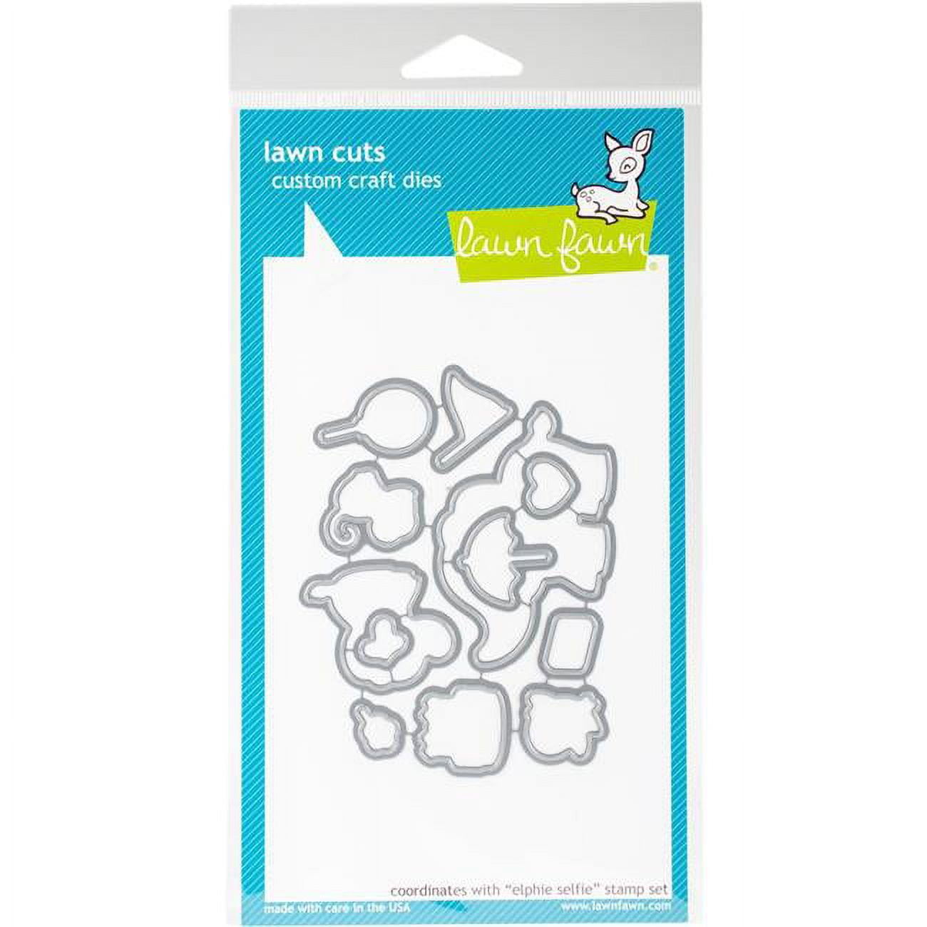 Lawn Fawn Cut Set - Elphie Selfie - Walmart.com