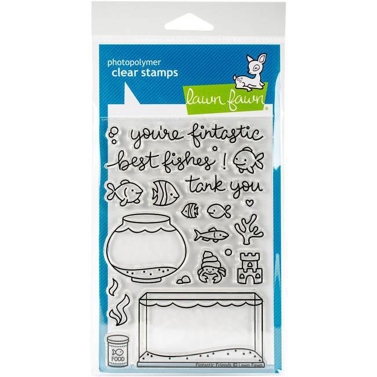 Lawn Fawn Fintastic Friends - Walmart.com