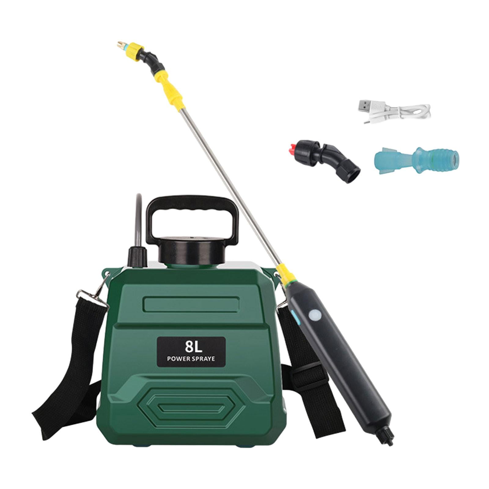 Lawn Garden Electric Sprayer with Shoulder Strap Retractable Rod ...