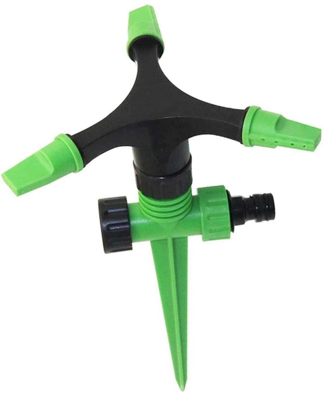 Lawn Garden Sprinkler 1 Piece of Automatic 360-degree Spiked Rotating Sprinkler for Garden and ...