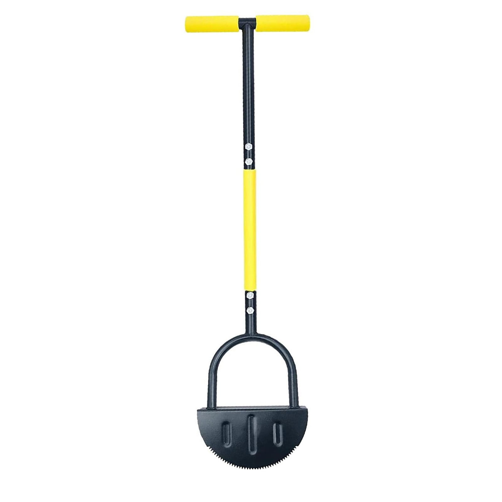 Lawn & Garden Steel Edger, Half Moon Edger with Steel Blade and Long ...