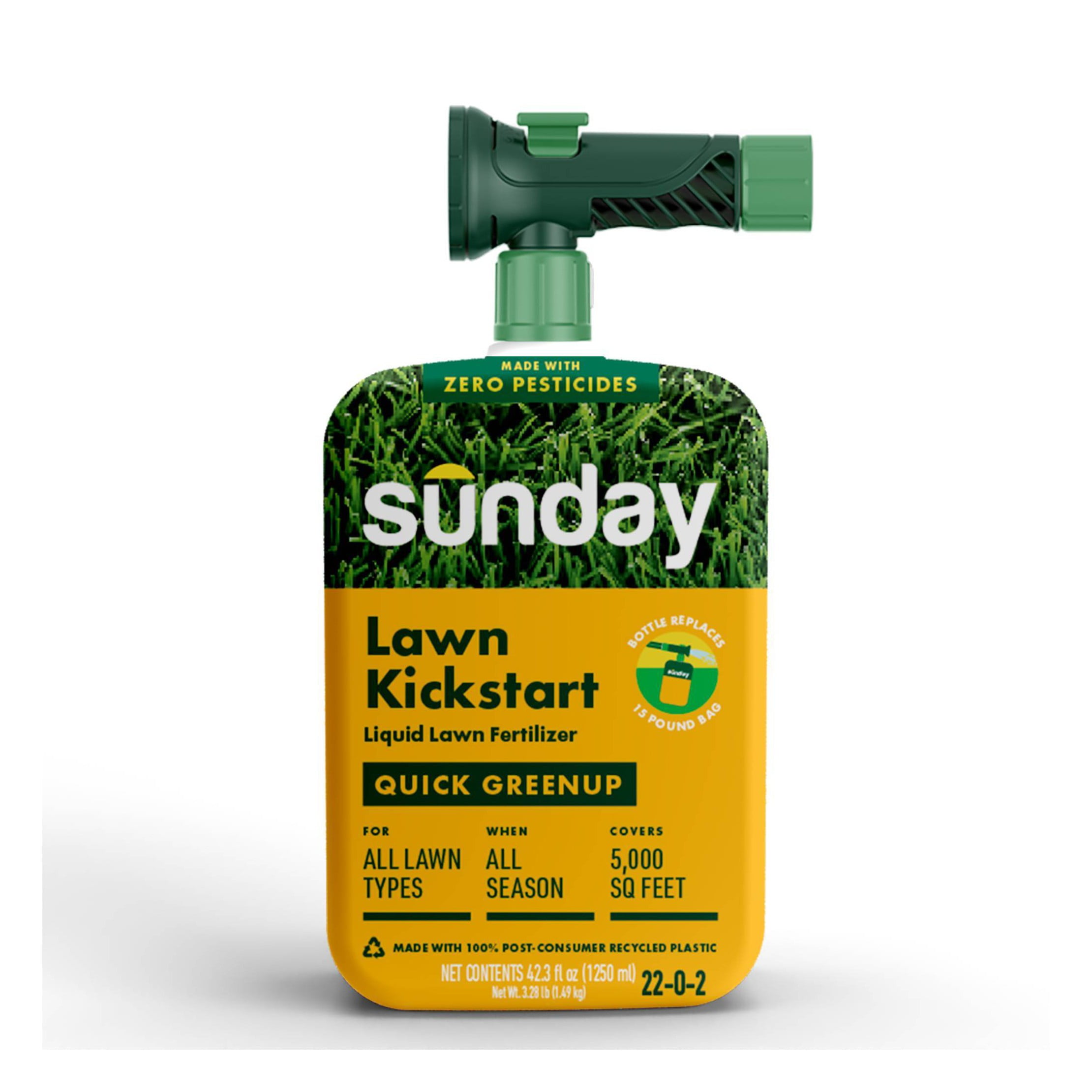 Lawn Kickstart Bottle Lawn Fertilizer 42fl oz - Walmart.com