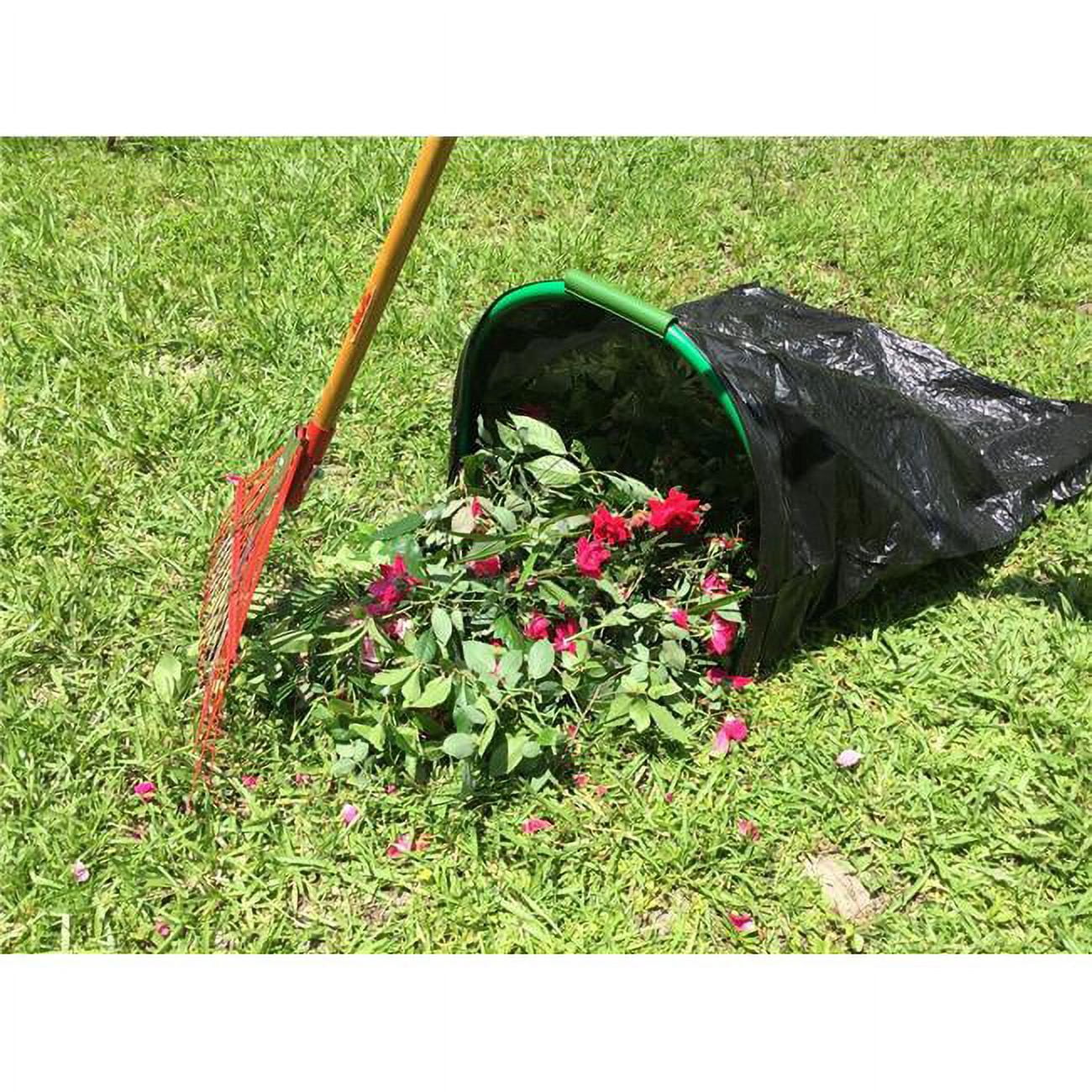 Lawn & Leaf Bag Holder Turns A Plastic or Bio Lawn & Leaf Bag - Walmart.com