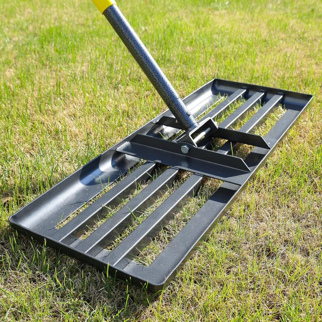 Lawn Leveling Rake, 30 Inch Heavy Duty Lawn Leveler with Adjustable ...