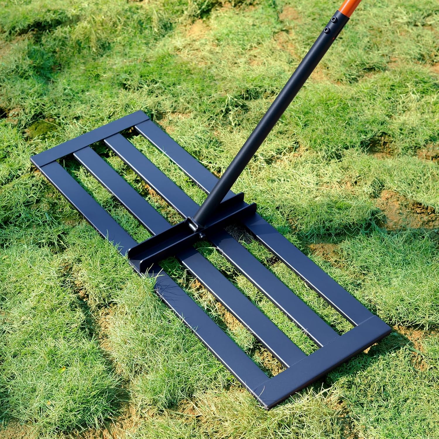 Lawn Leveling Rake, 30''x10'' Leveling Rake, 78 inch Handle Length ...