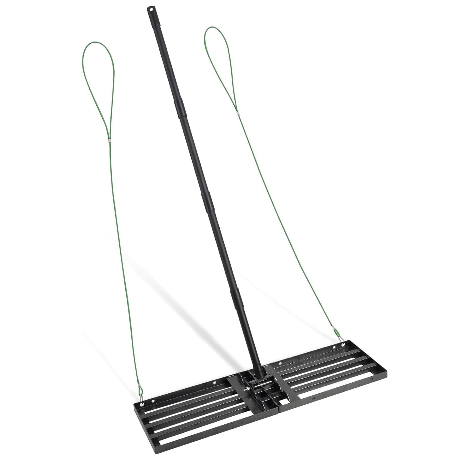 Lawn Leveling Rake 34"x9.5",Lawn Leveling Tool with 68" Adjustable ...