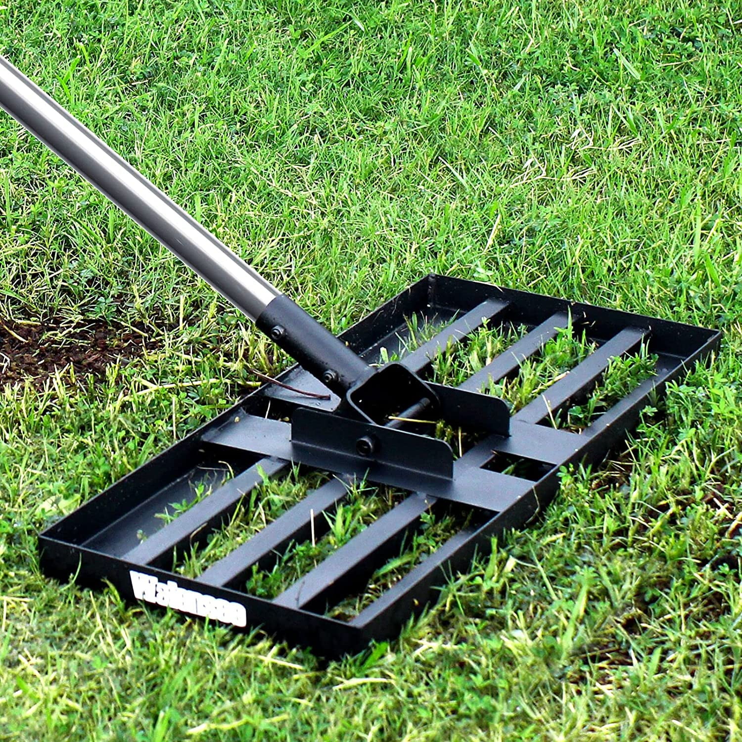 Lawn Leveling Rake, 6.5FT 17"x10" Levelawn Tool, Heavy Duty Effort ...