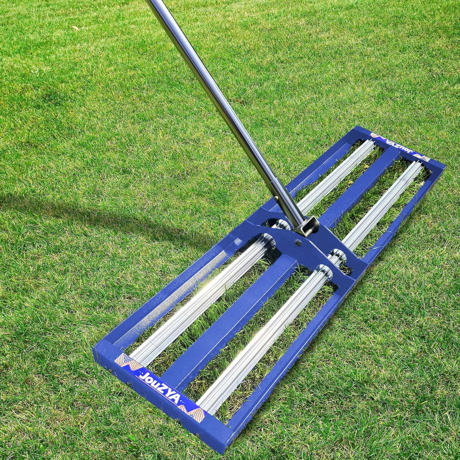 Lawn Leveling Rake with Aluminum Roller & Stainless Steel 30"x10 ...
