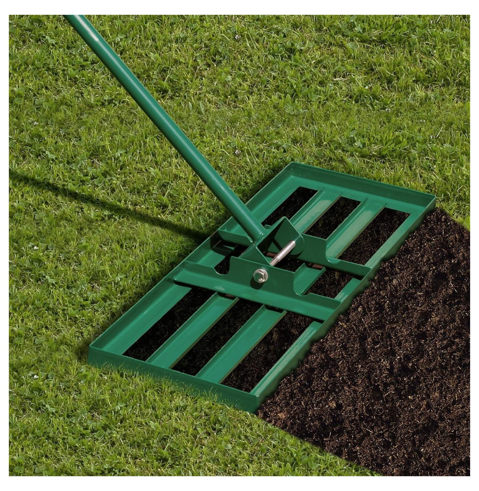 Lawn Leveling Rake, Heavy Duty Leveler Tool with 180° Rotatable Head ... Lawn Leveling Rake, Heavy Duty Leveler Tool with 180° Rotatable Head ...
