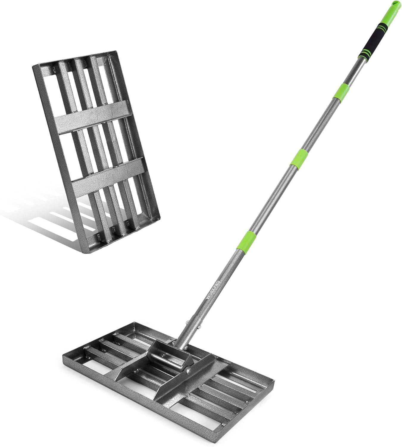 Lawn Leveling Rake, Heavy Duty Leveling Rake with 17” x 10” Ground ...
