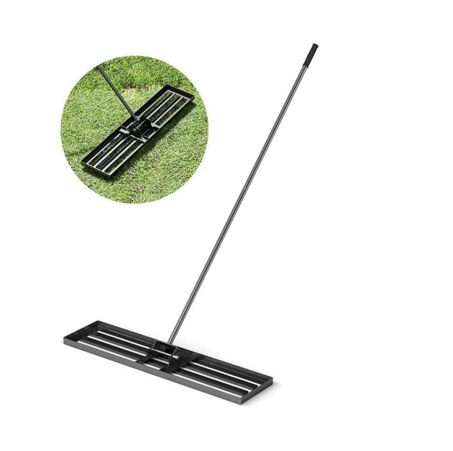 Lawn Leveling Rake with Long Handle for Outdoor - Walmart.com
