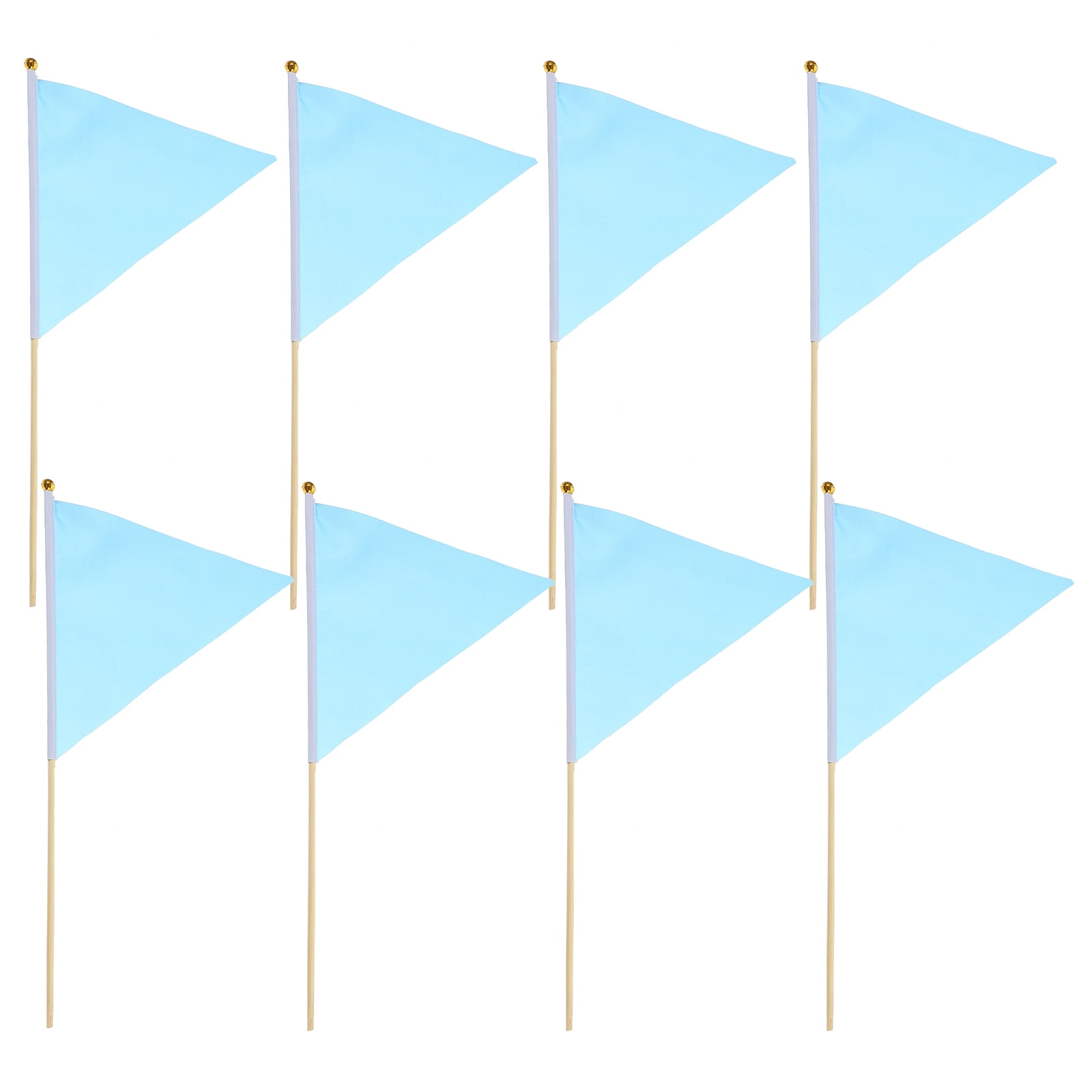 Lawn Marking Flags Garden Marker Yard 16 Pcs Emblems Poles Plant ...