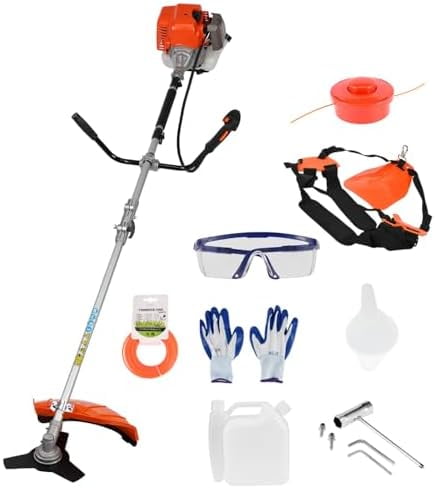 Lawn Mower, 52CC Gas Weed Trimmer, Cordless Hedge Trimmer, 2-Stroke ...