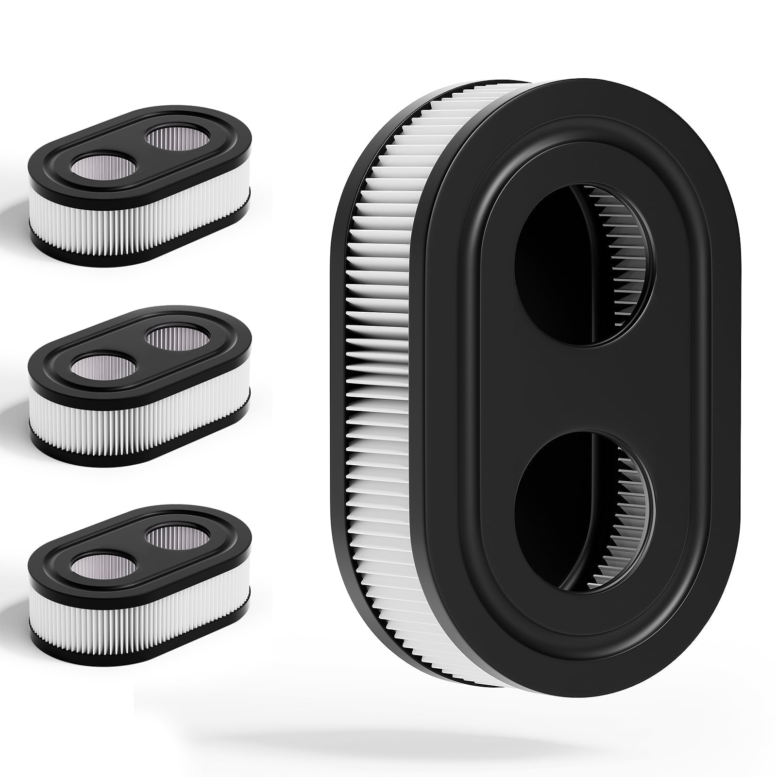 4 PACK Lawn Mower Air Filter 593260 for Briggs & Stratton 550ex, 675exi ...