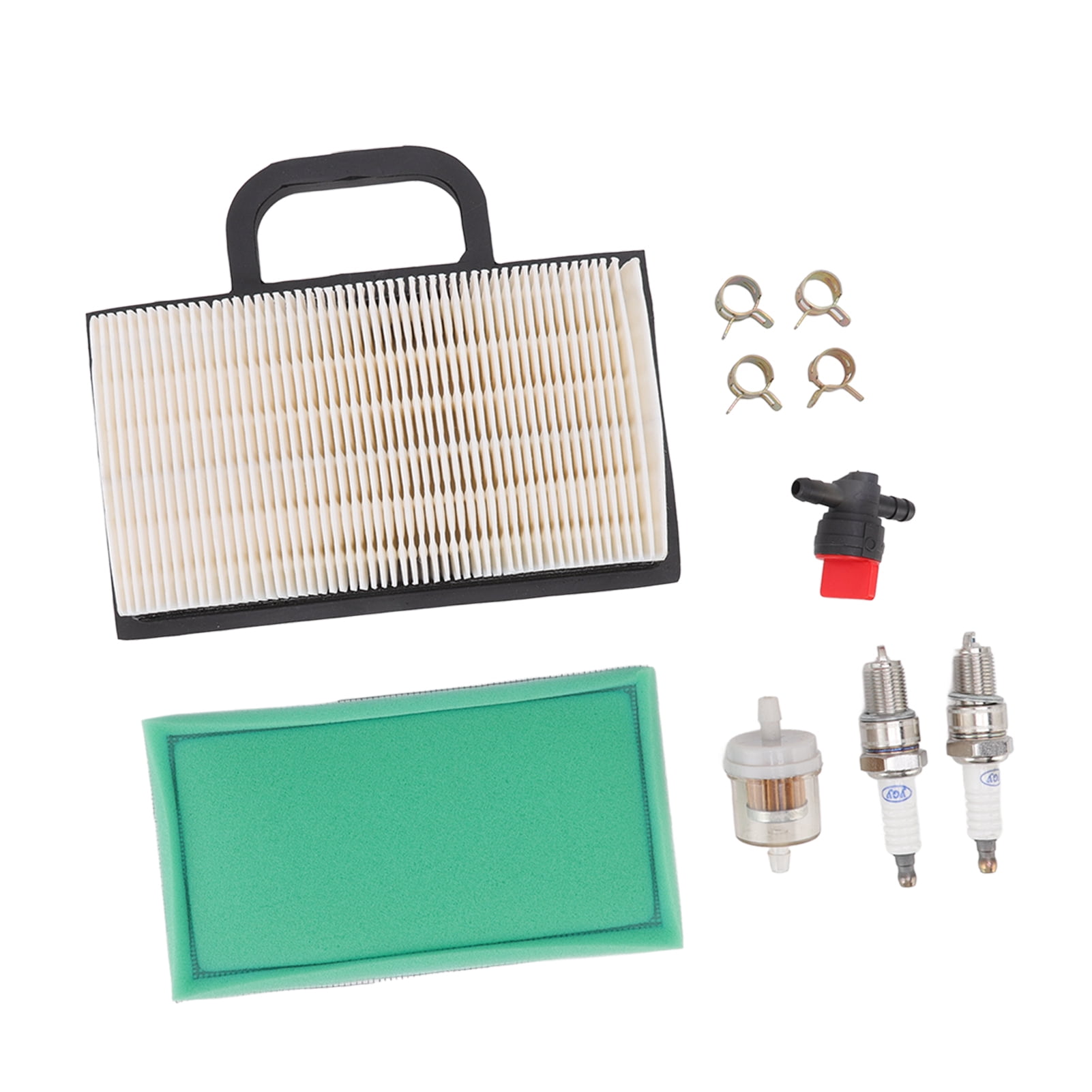 Lawn Mower Air Filter Set,499486S Sparking Plug Valve Replacement Lawn ...