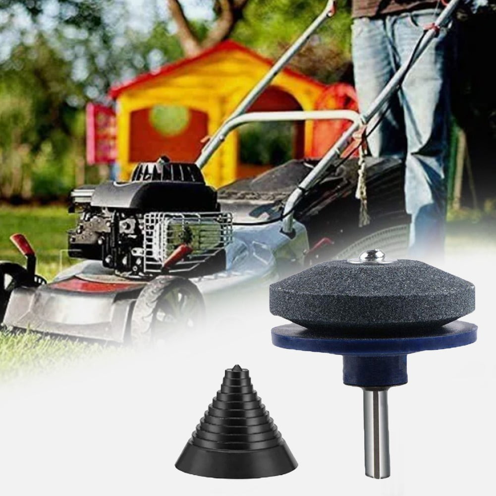 Lawn Mower Blade Balancer Sharpener Set For Lawn Mower Tractor For ...